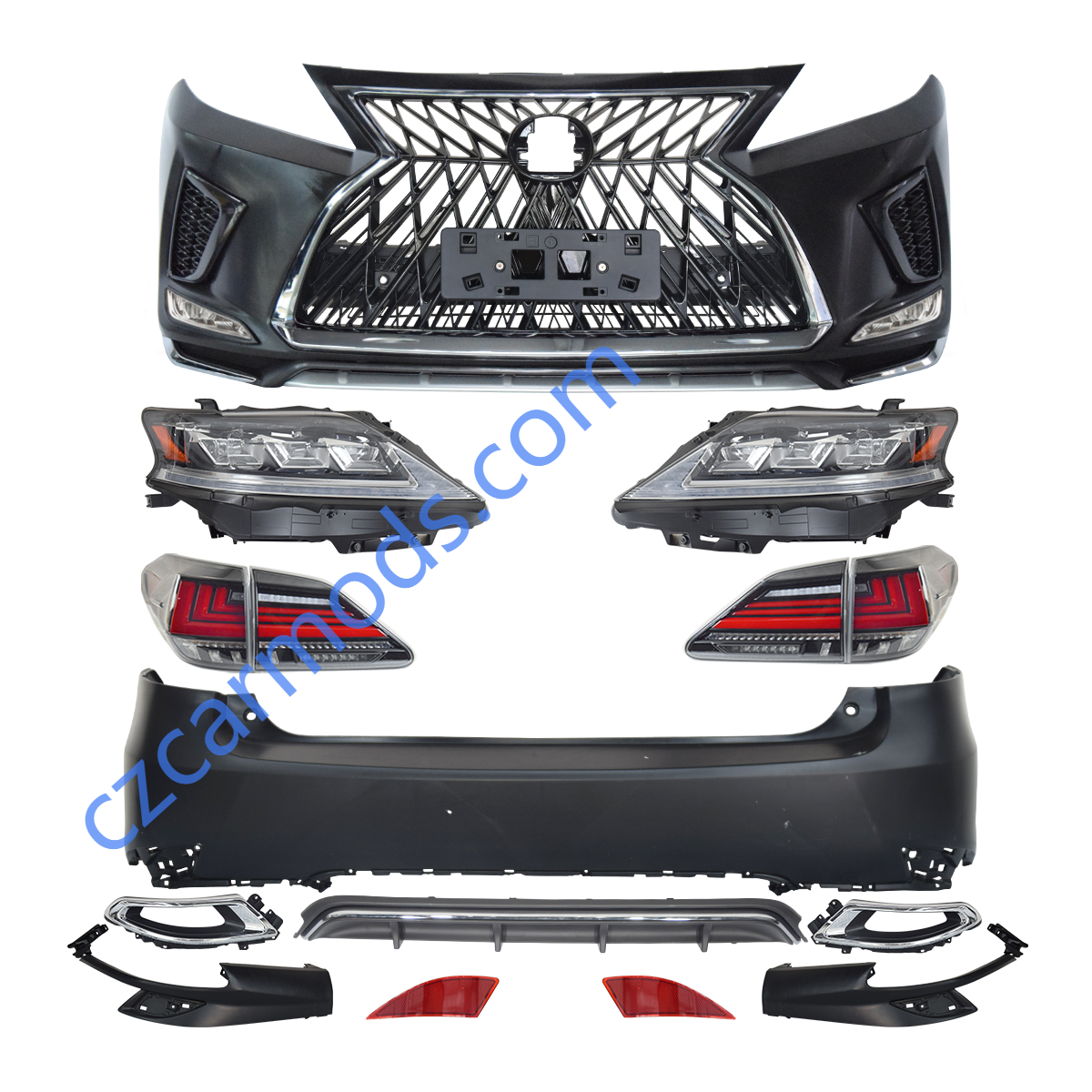 Car Body Kits for Lexus RX RX270 RX350 RX450h 2010-2015 upgrade to 202 ...