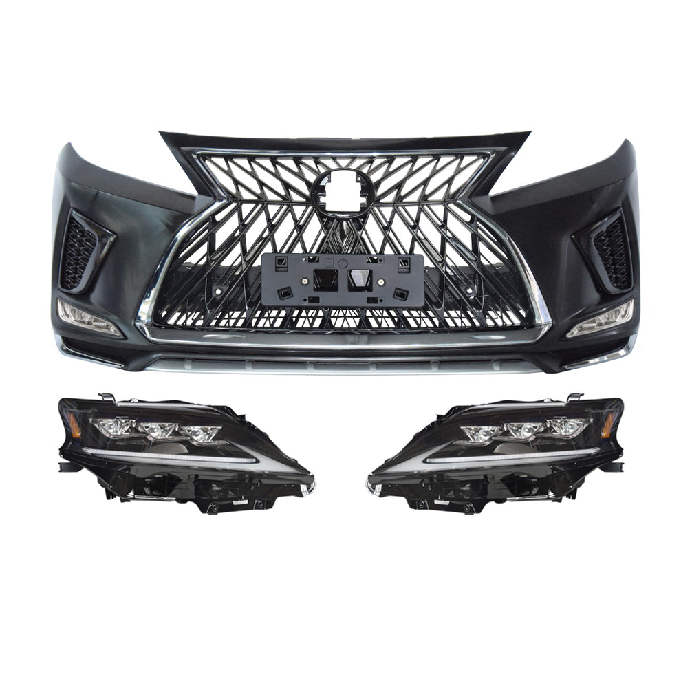 Car Body Kits for Lexus RX RX270 RX350 RX450h 2010-2015 upgrade to 202 ...