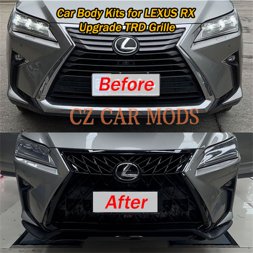 Car Body Kits for LEXUS RX300 RX350 RX450 2016-2019 Upgrade TRD Grille ...